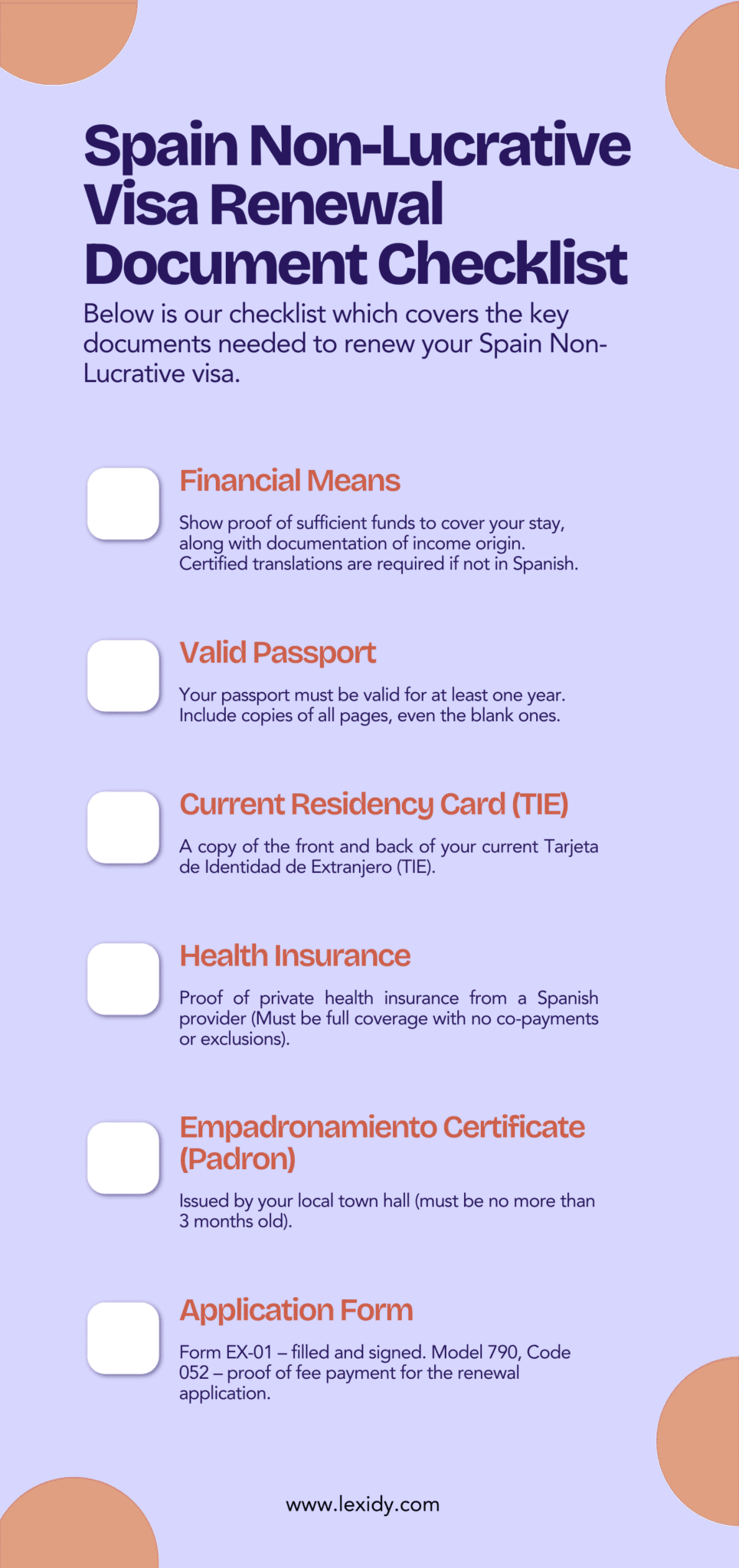 Non-Lucrative Visa Spain Renewal 2026: Lexidy's Complete Guide